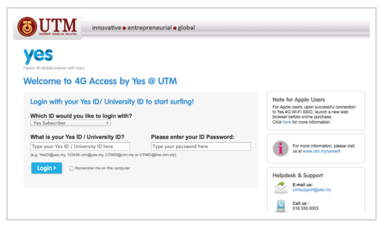 Wi-Fi & Hotspot | Kolej Perdana